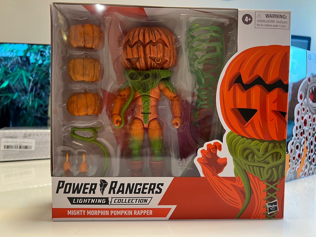 Power Rangers Lightning Collection Mighty Morphin Pumpkin Rapper 恐龍戰隊 ...