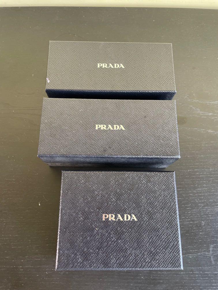Prada boxes for Sale, Women's Fashion, Watches & Accessories, Other ...