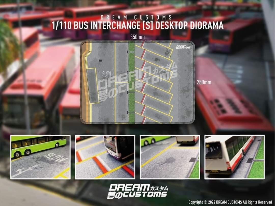 1/110 SG BUS INTERCHANGE [S] DESKTOP DIORAMA ||sgbus 1/76, singapore ...