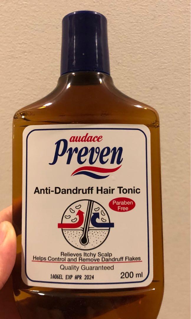 Preven Anti Dandruff Hair Tonic, Beauty & Personal Care, Hair on Carousell
