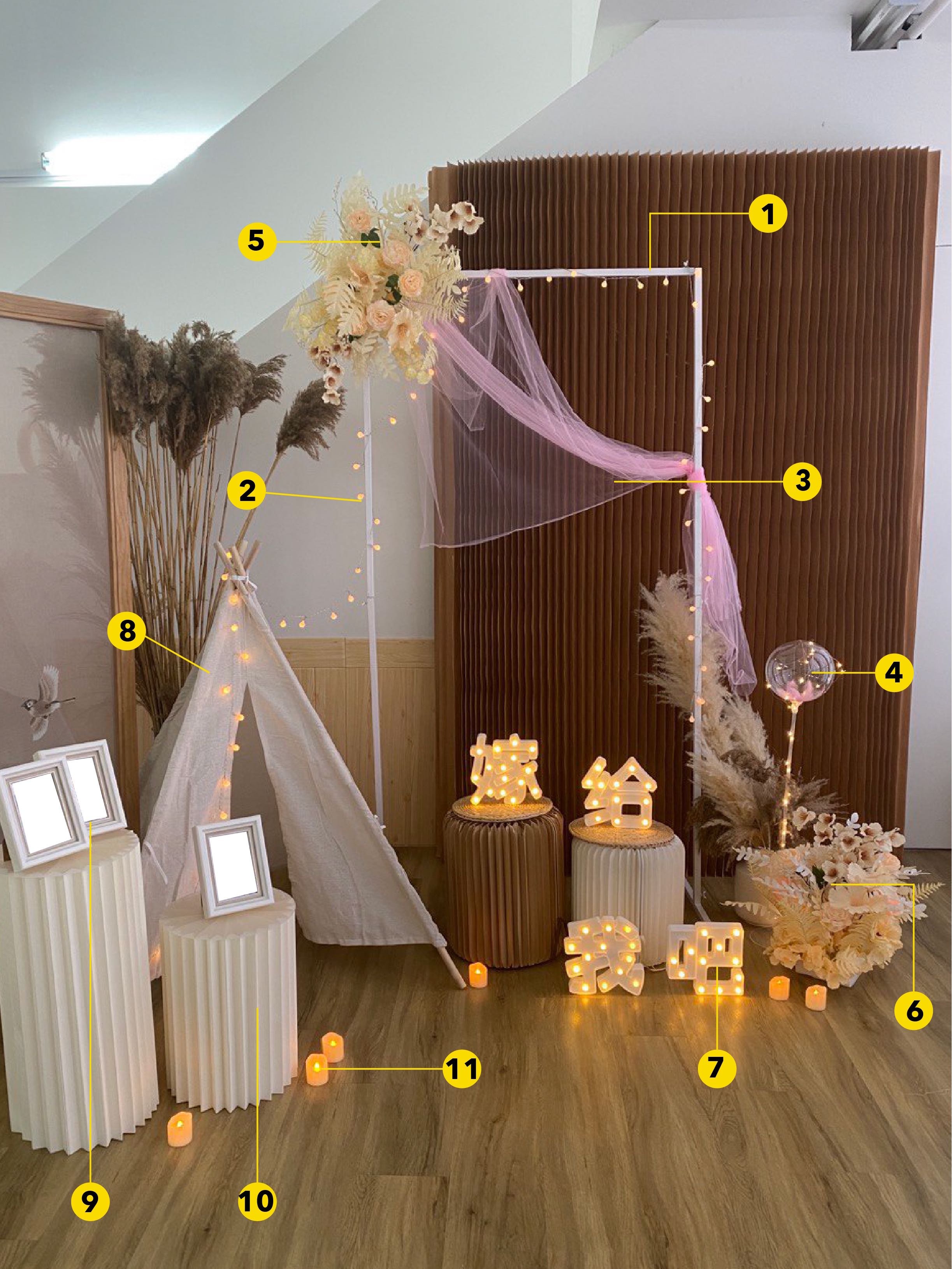 Proposal decorations Marry me, Hobbies & Toys, Stationery & Craft ...