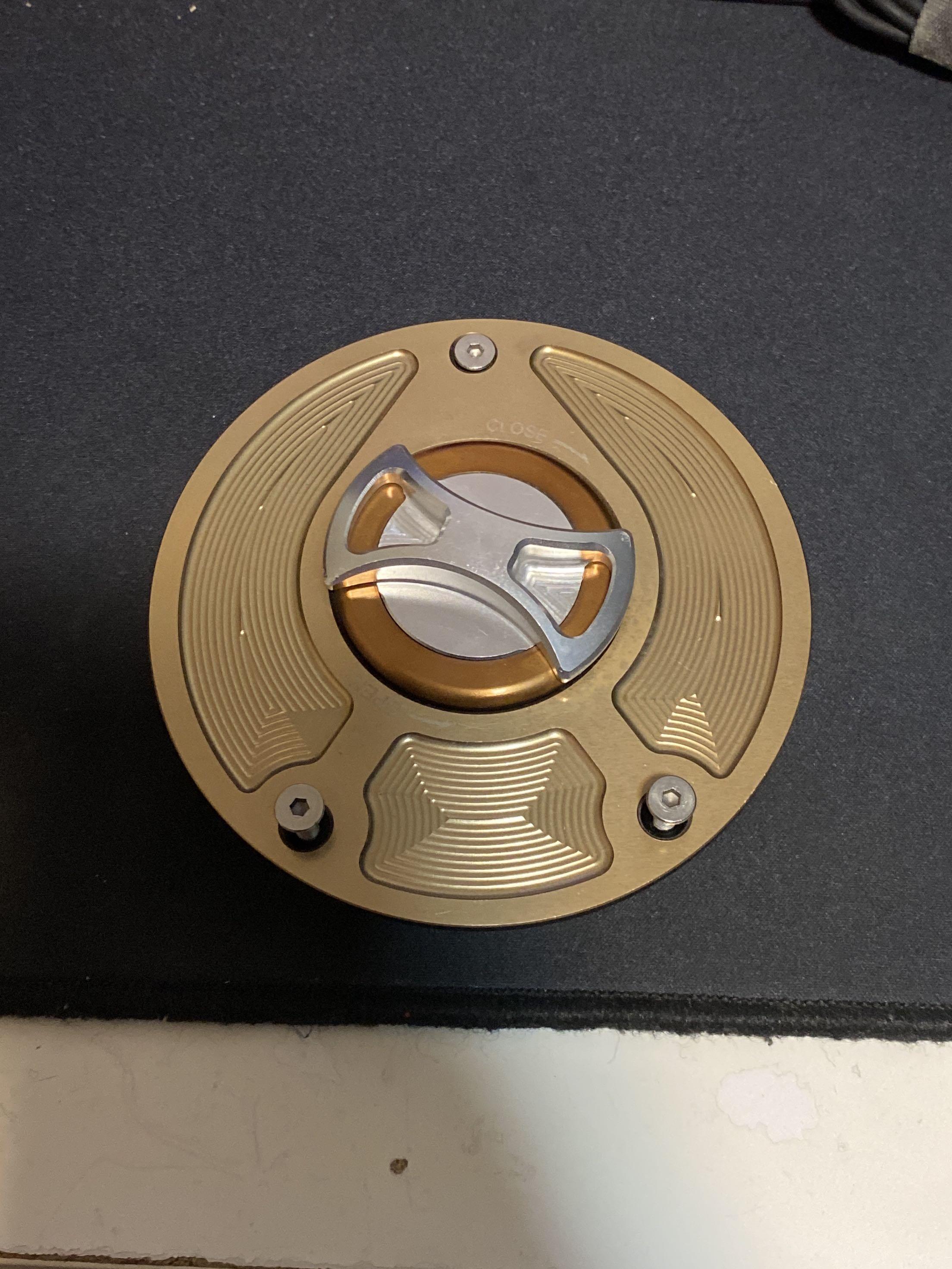 Quick Release Fuel Cap , Motorcycles, Motorcycle Accessories on Carousell