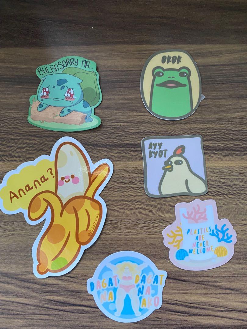 Random Character Stickers Set, Hobbies & Toys, Stationary & Craft ...