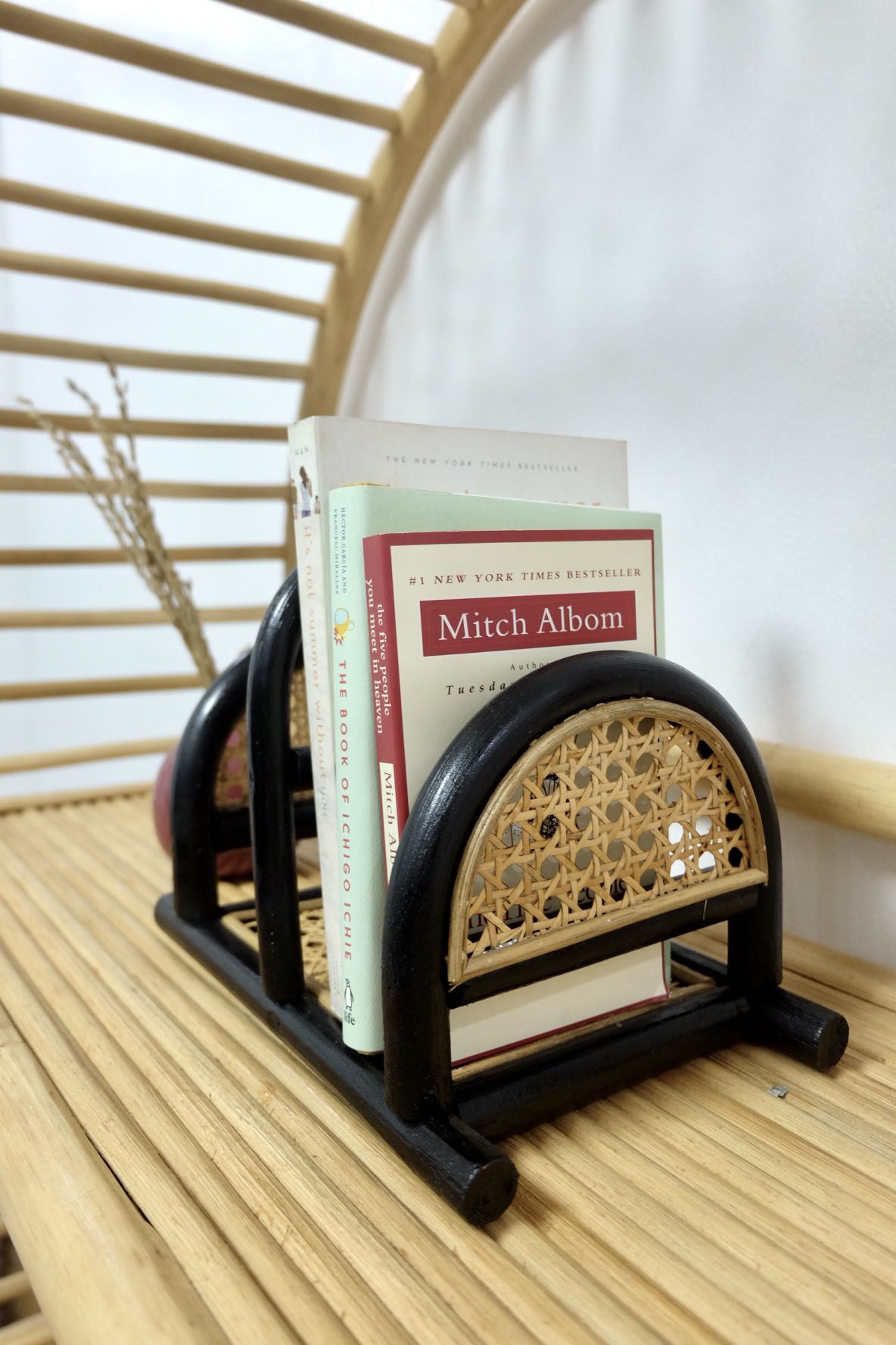 Rattan Book Holder, Furniture & Home Living, Home Decor, Other Home ...