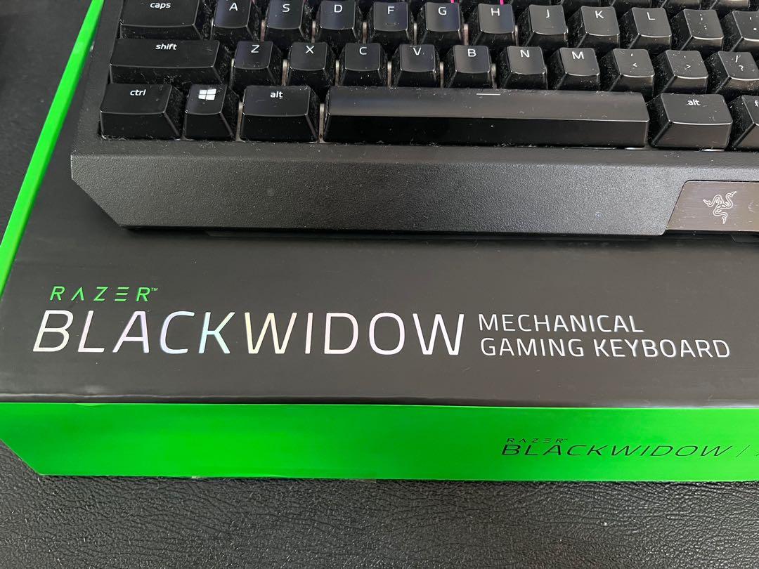 RAZER Black Widow Keyboard, Computers & Tech, Parts & Accessories ...
