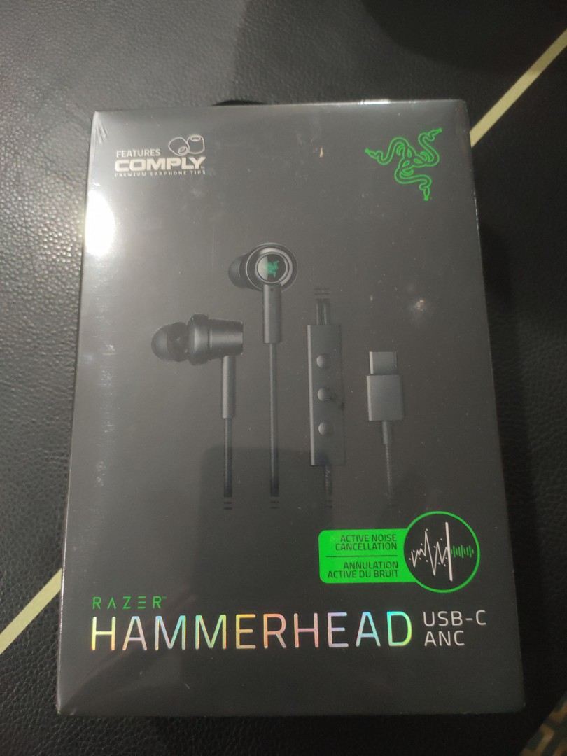 Razer Hammerhead USBC ANC, Audio, Earphones on Carousell