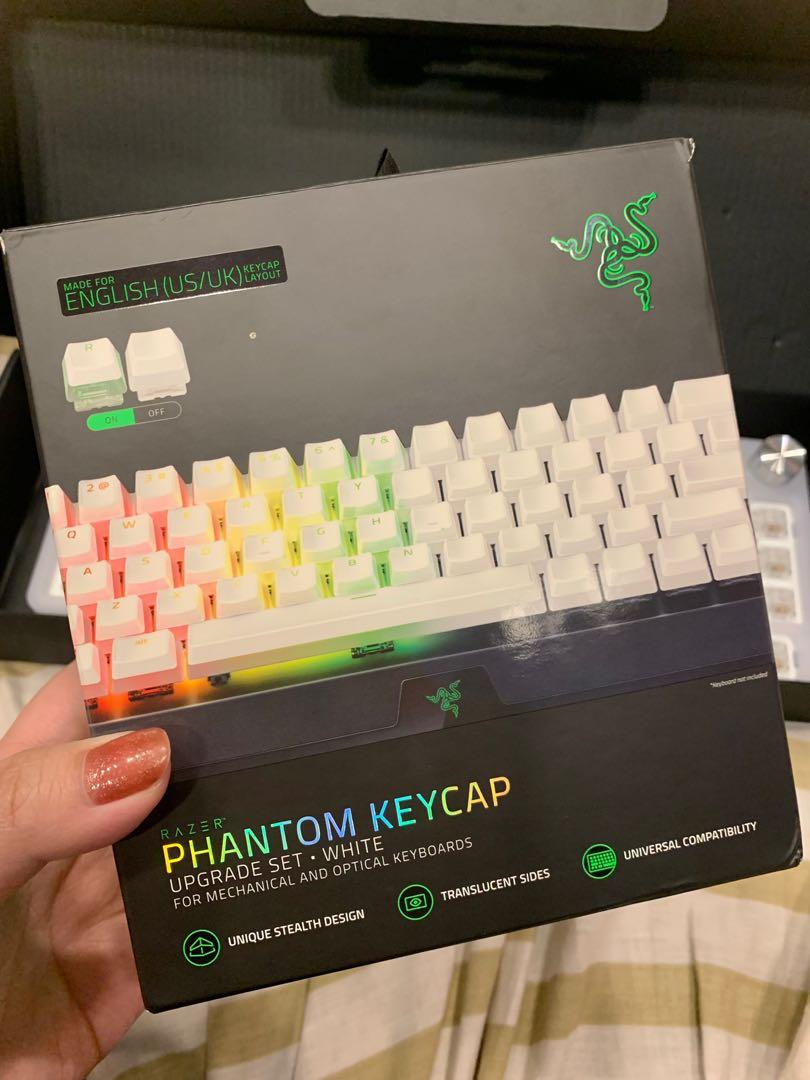 Razer Phantom Keycaps (White), Computers & Tech, Parts & Accessories ...