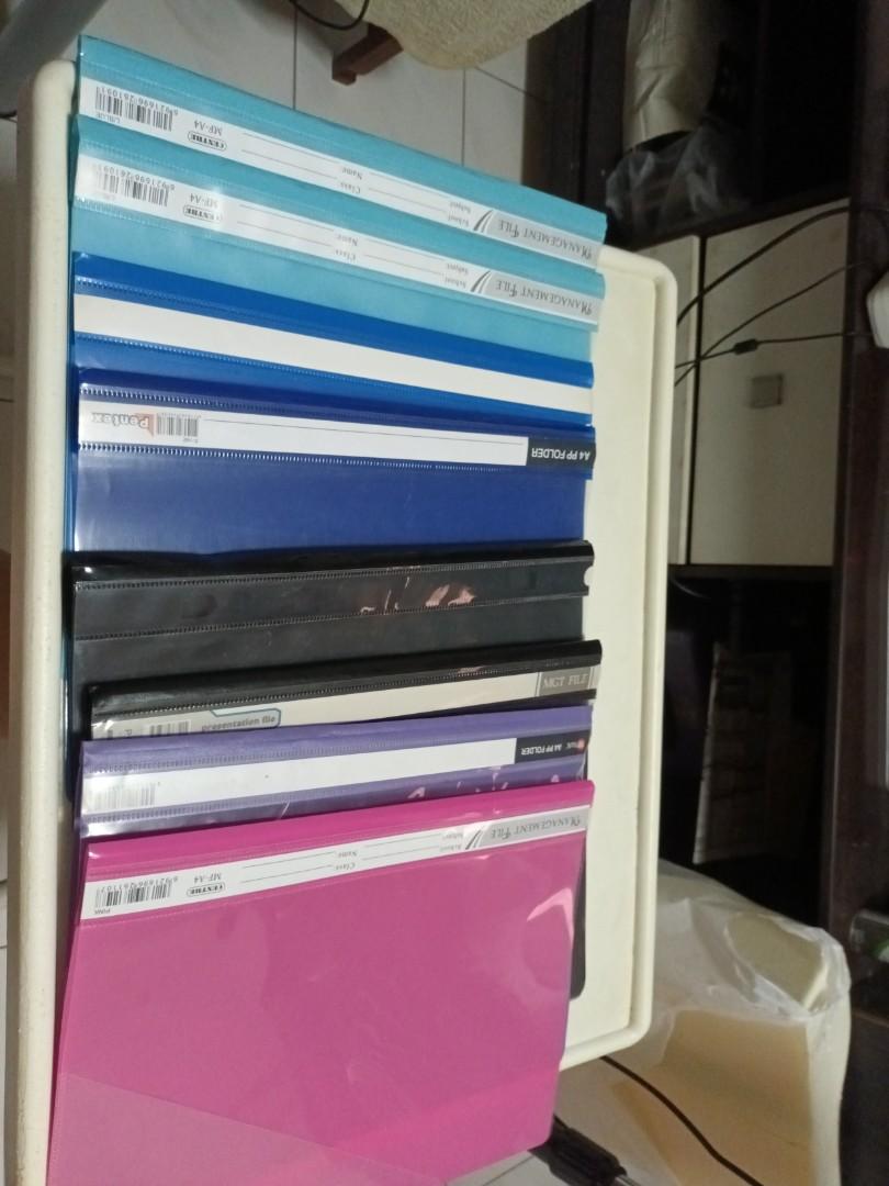School files flat files and ring files, Hobbies & Toys, Stationery ...