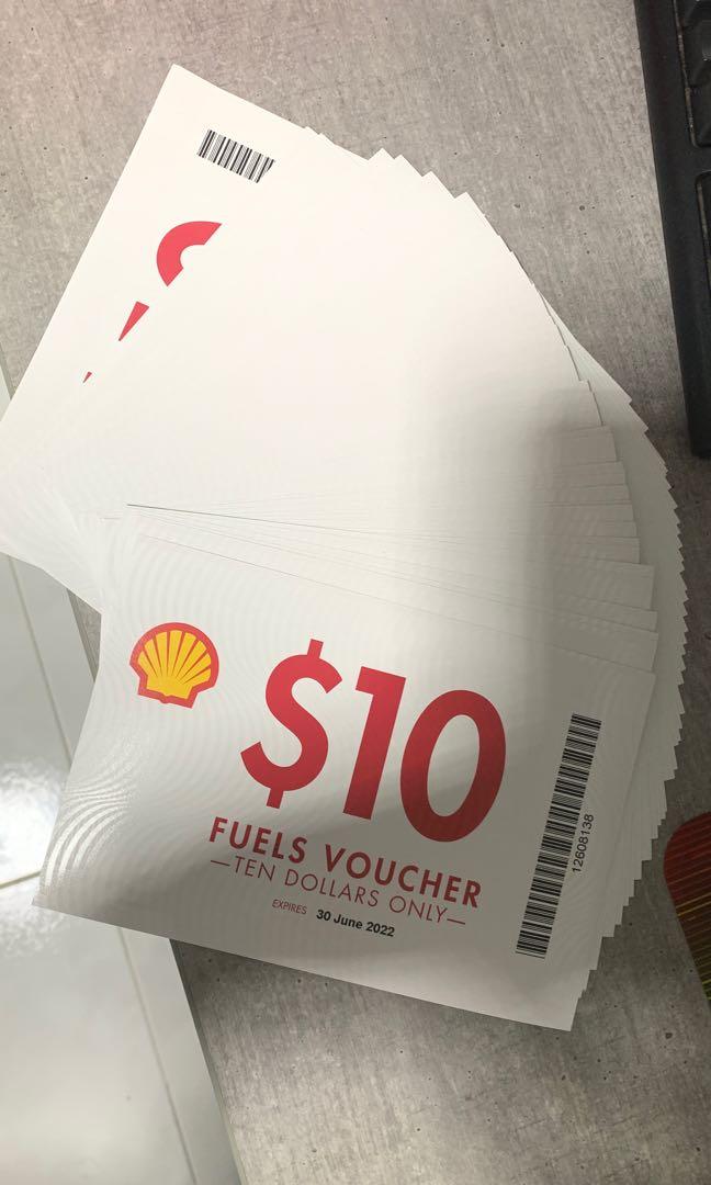 Shell Fuels Vouchers, Tickets & Vouchers, Vouchers on Carousell