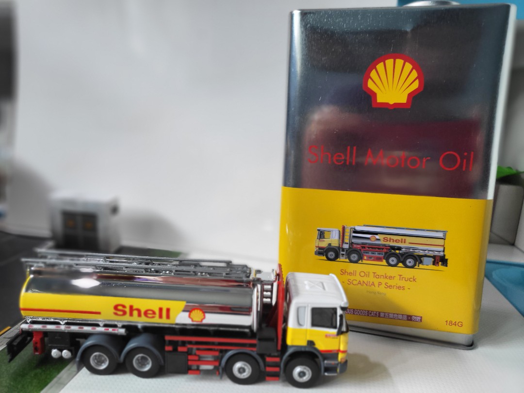 SALE! Limited Edition Shell Oil Tanker Truck SCANIA P Series, Hobbies & Toys, Memorabilia ...
