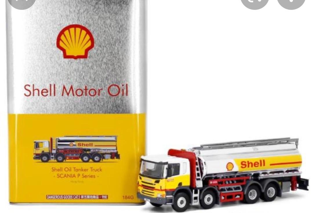 SALE! Limited Edition Shell Oil Tanker Truck SCANIA P Series, Hobbies ...