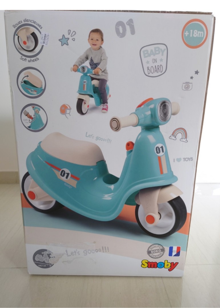 Smoby Scooter, Babies & Kids, Infant Playtime on Carousell