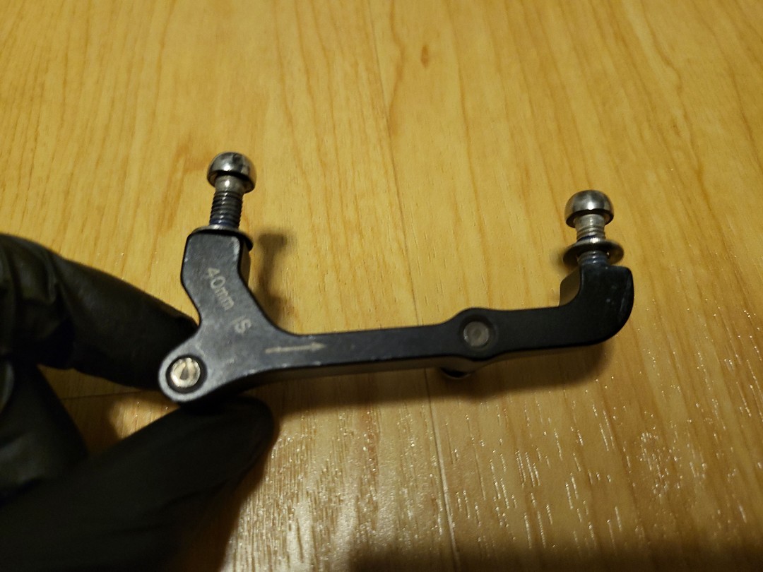 Sram 40mm IS Post brake caliper adaptor, Sports Equipment, Bicycles ...