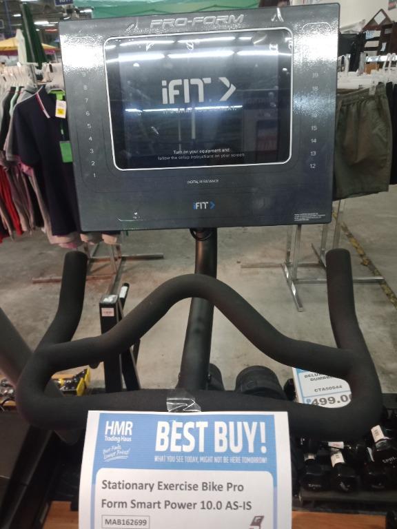 Stationary exercise bike pro form smart power, Sports Equipment ...