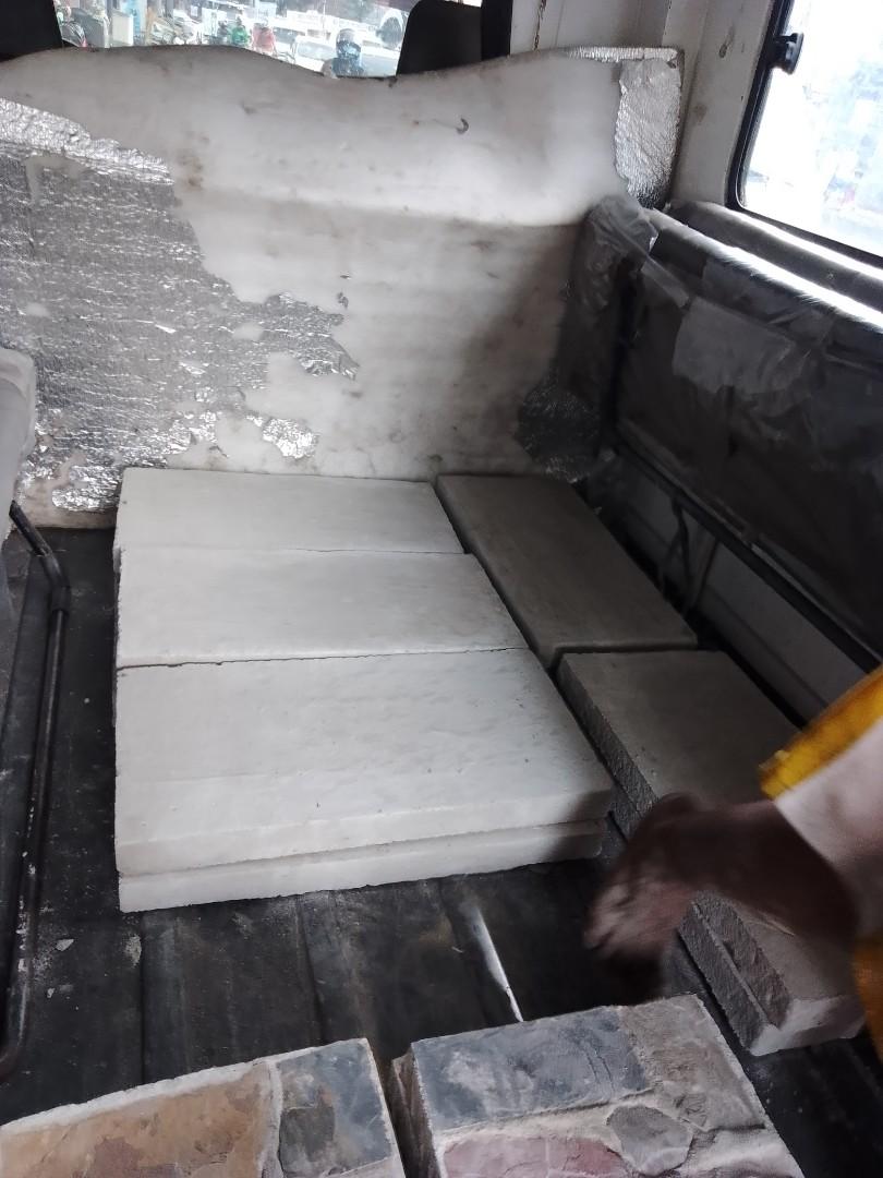 STEPPING STONES PLAIN 12X24 INCHES, Furniture & Home Living, Home Decor ...