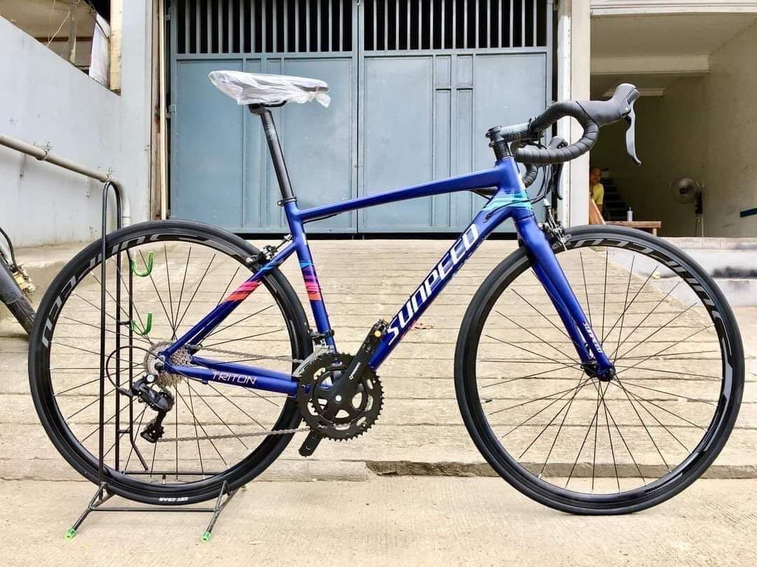 SUNPEED TRITON STI CASSETTE TYPE ROADBIKE 700x25c, Sports Equipment ...