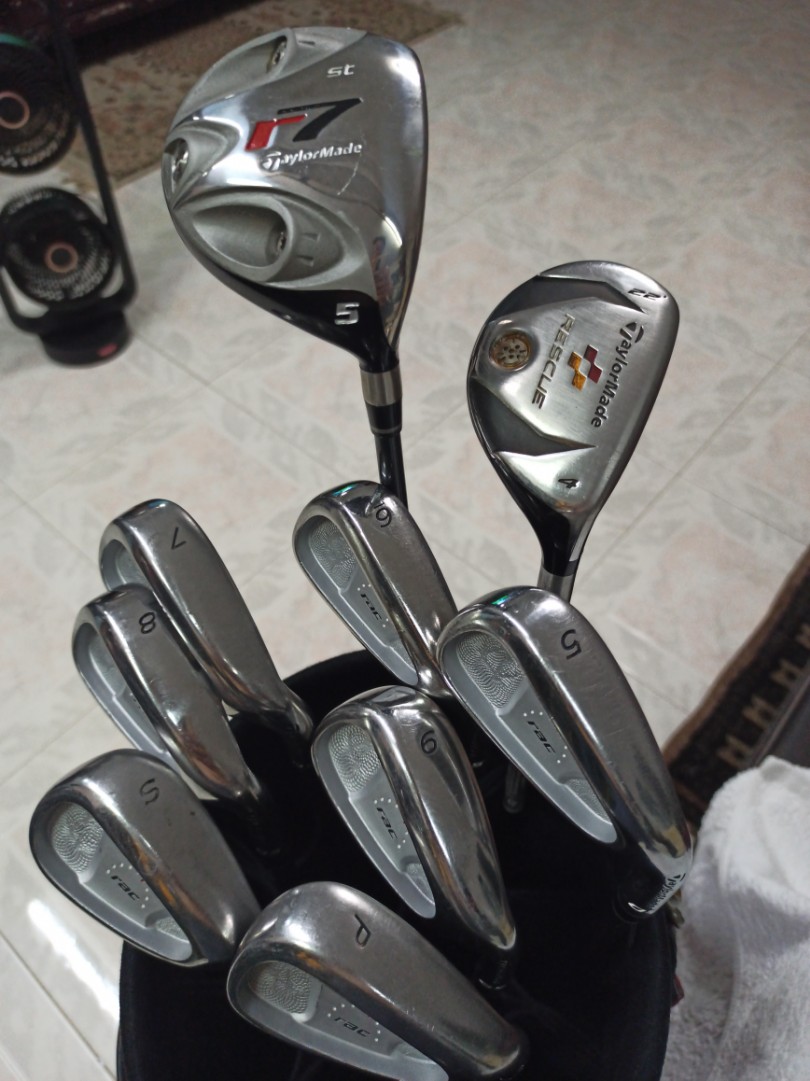 Taylormade RAC R5, 9 pieces set, Sports Equipment, Sports & Games, Golf ...