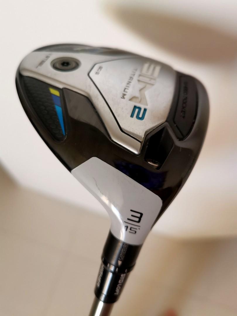 Taylormade Sim2 TI golf #3 Fairway wood with Aftermarket Diamana BF ...