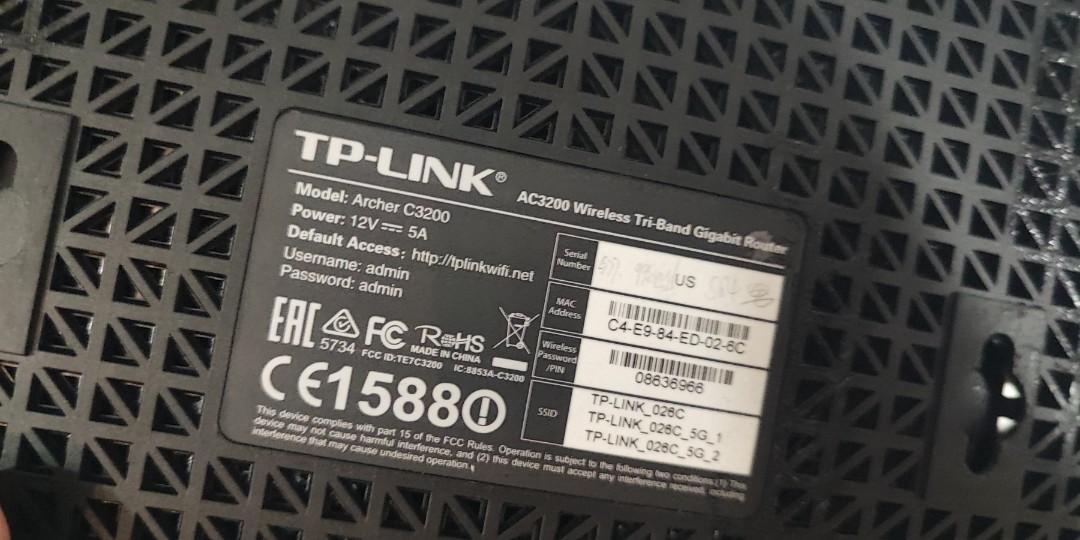 TP-Link AC3200 Router, Computers & Tech, Parts & Accessories ...
