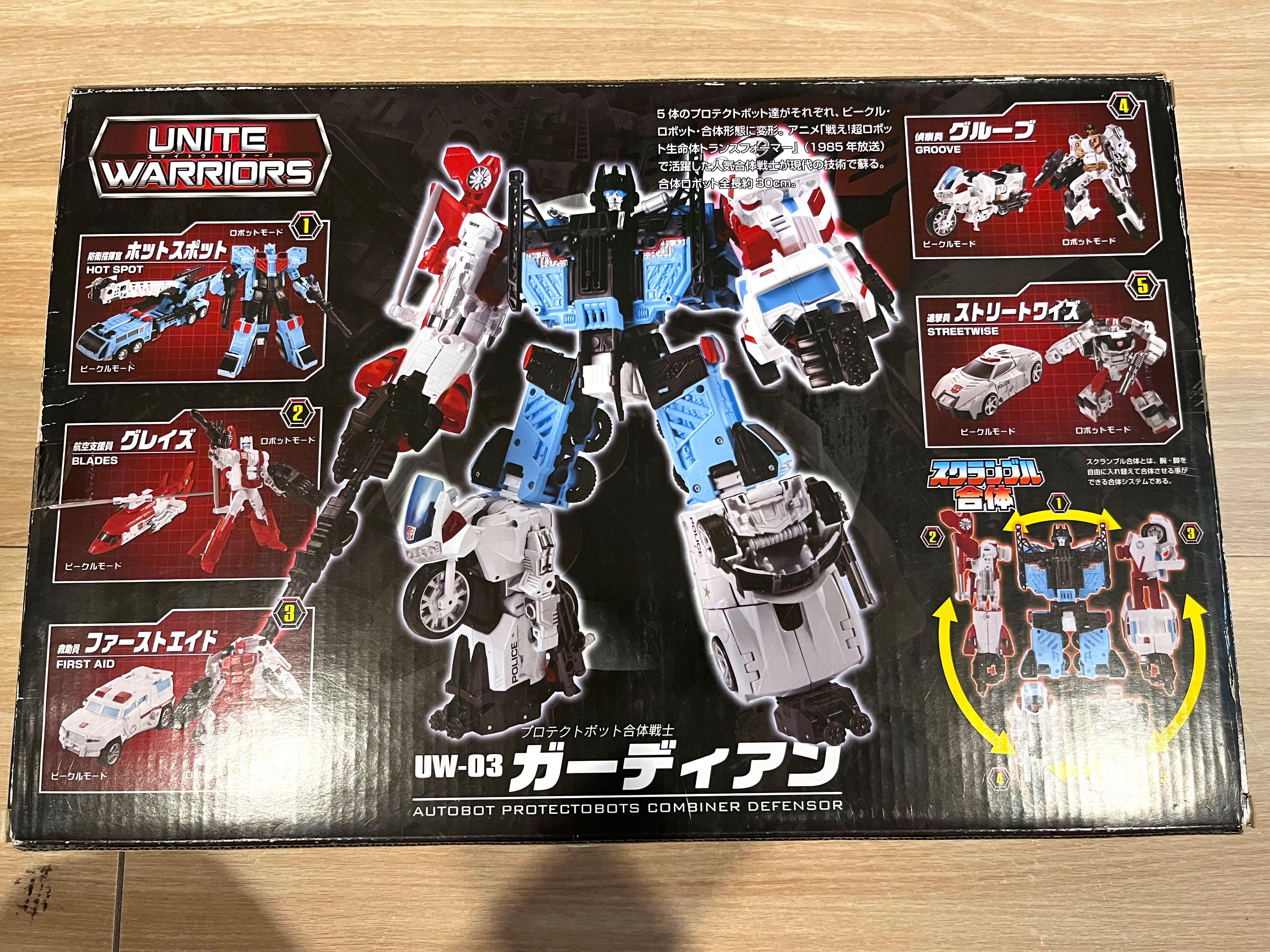 Transformers Combiner Wars Defensor Protectobots with PE Addon Upgrade ...