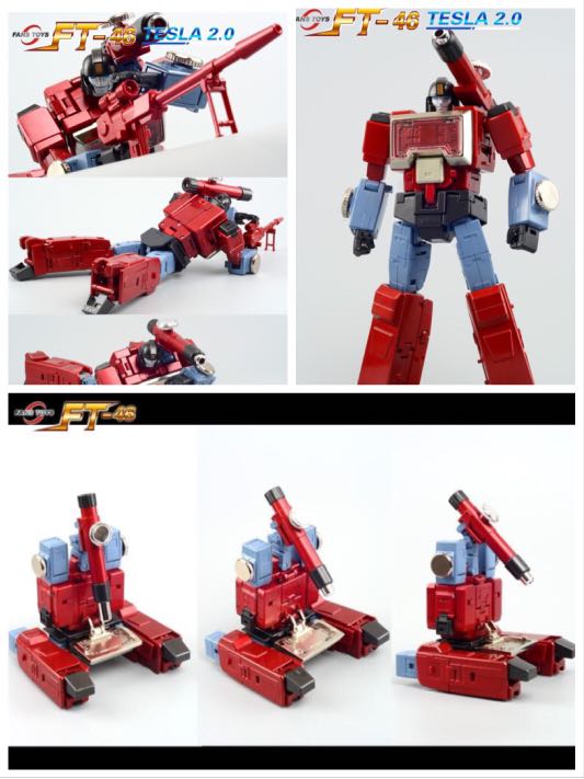 Transformers FansToys Fans Toys - FT-46 FT46 Tesla Perceptor 2.0 (MISB ...