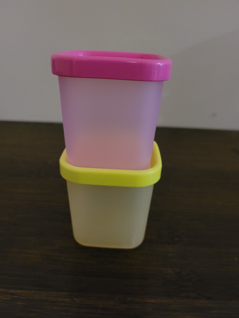 Tupperware small square container, Furniture & Home Living, Kitchenware ...