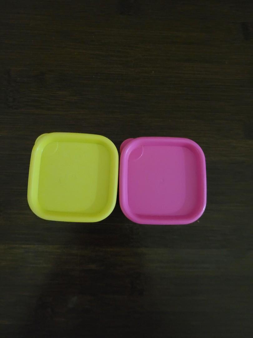 Tupperware small square container, Furniture & Home Living, Kitchenware ...