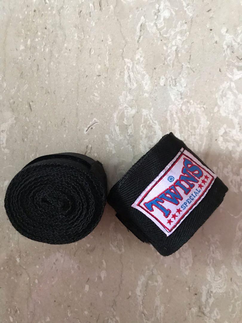 Twins Wraps Muay Thai Kickboxing 1.5m hand gloves wrap boxing bandage ...