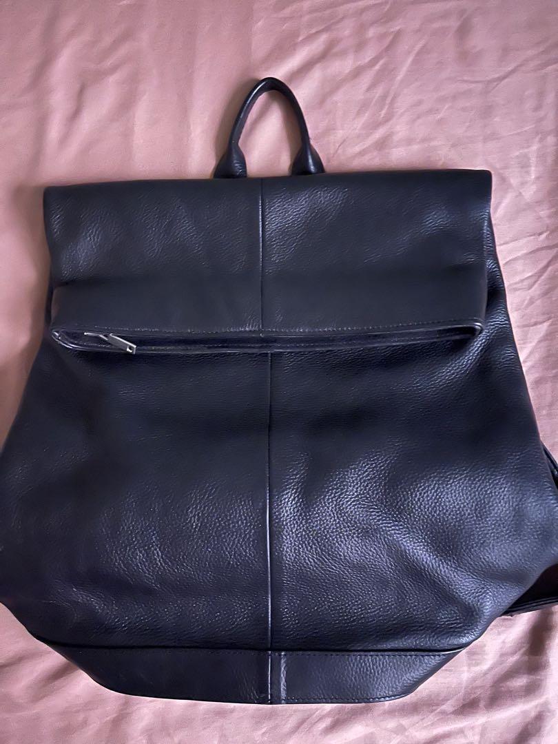 Unbranded Leather Backpack, Women's Fashion, Bags & Wallets, Backpacks ...