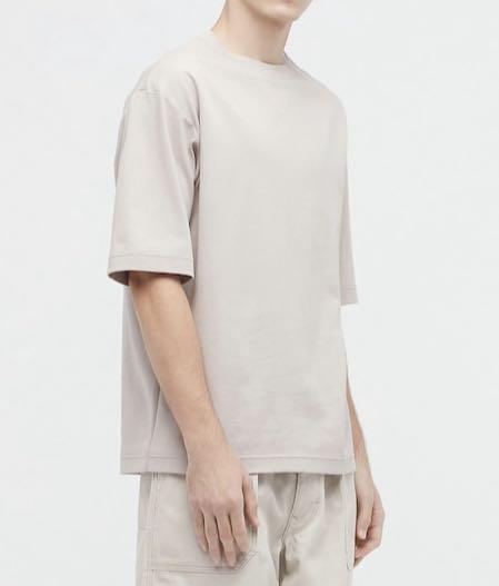 Uniqlo U Airsim Cotton crew neck Oversized T-shirt, Men's Fashion, Tops ...