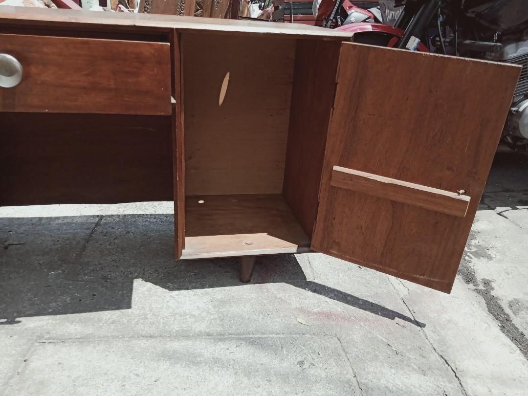 Vintage Narra Tukador Console desk cabinet, Hobbies & Toys, Memorabilia ...