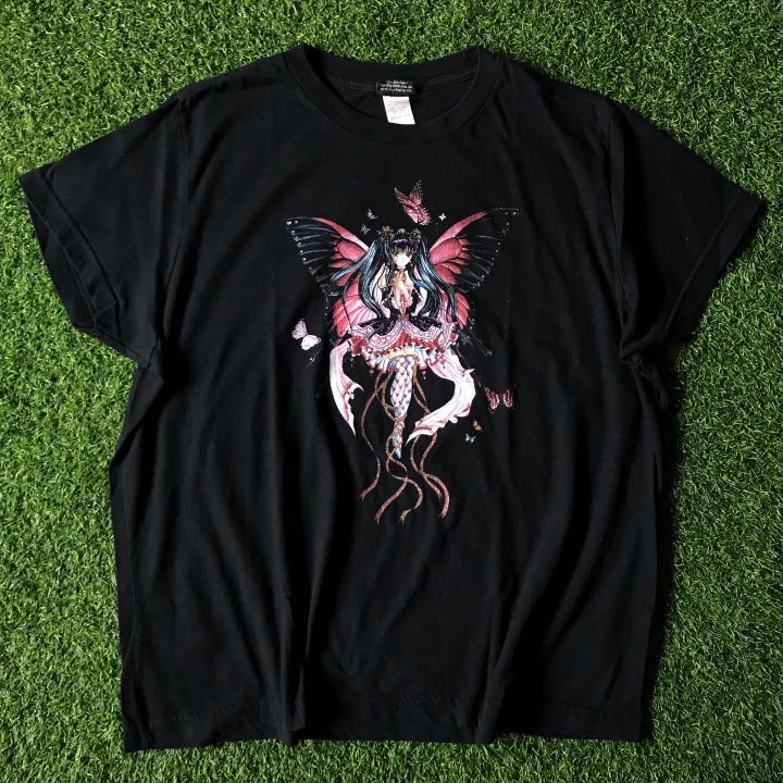 Vintage Ripple Junction Hot Topic Fairy Tee, Women's Fashion, Tops ...