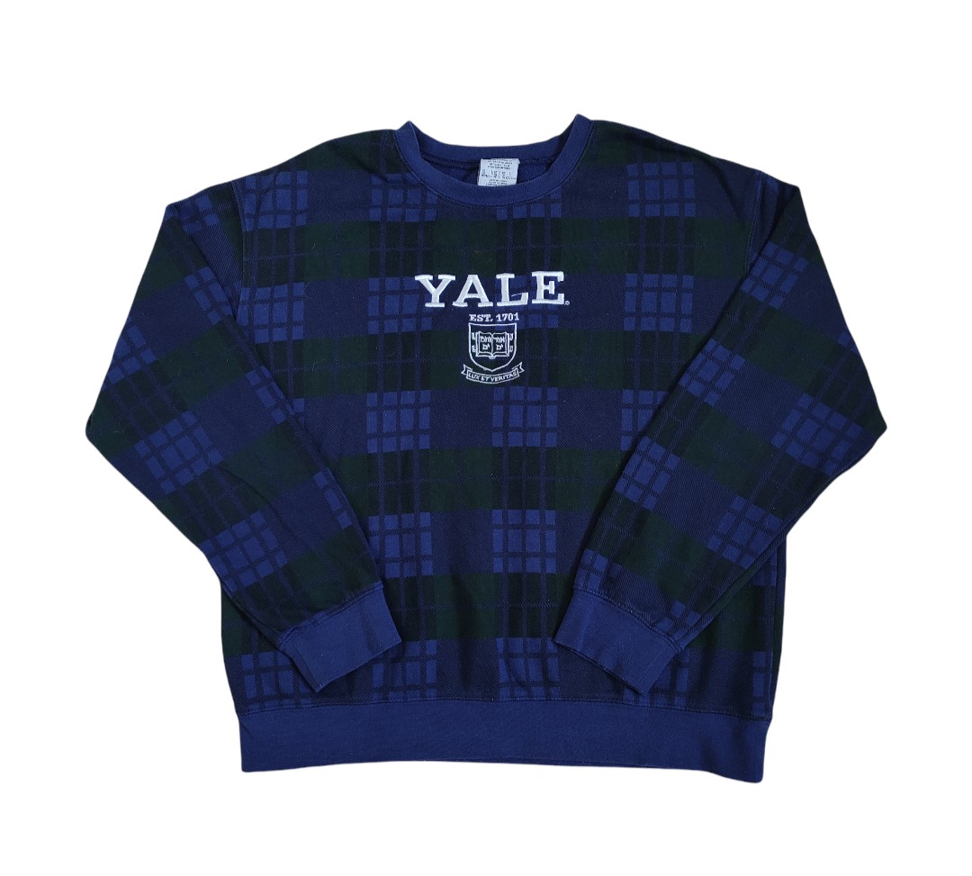Vintage Yale University Sweater, Men's Fashion, Coats, Jackets and ...