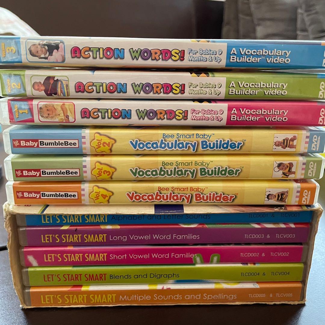 Vocabulary Builder/Learning to Read/Action Words, Hobbies & Toys, Music ...