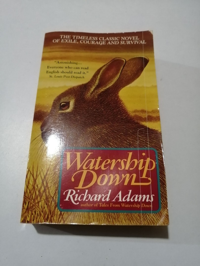 WATERSHIP DOWN BOOK, Hobbies & Toys, Books & Magazines, Fiction & Non ...