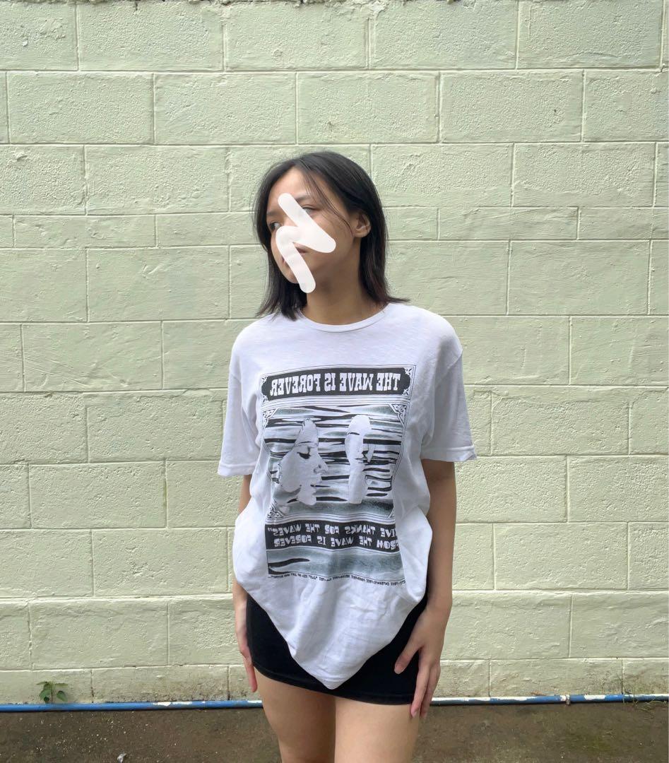 Y2K cybercore faces shirt, Women's Fashion, Tops, Shirts on Carousell