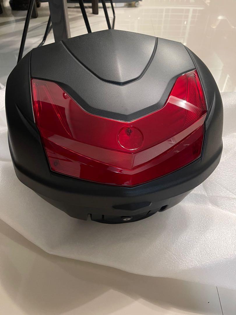 Yamaha top box city 39L tmax 530dx(2017-2019) full set box, rack and ...