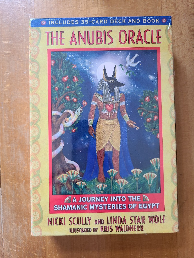 Anubis Oracle : The Art of Awakening Shamanic Consciousness 埃及阿努比斯神諭卡 ...