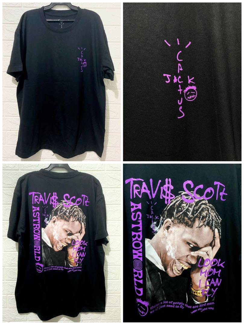 ASTROWORLD TRAVIS SCOTT BOOTLEG SHIRT, Men's Fashion, Tops & Sets ...