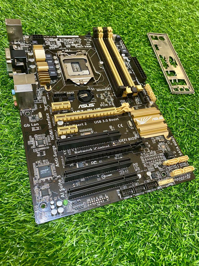 Asus Motherboard H87 - Plus ATX, Computers & Tech, Parts & Accessories ...