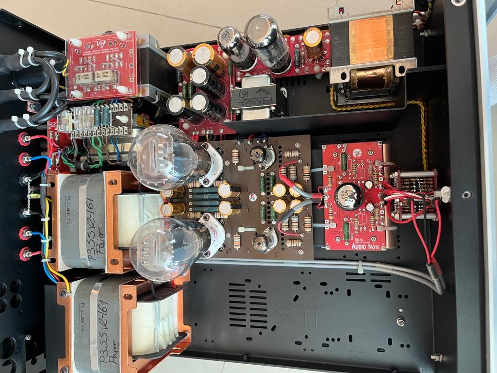 Audio Note P3 Silver Signature Power Amplifier SHiB牛 300B 36 級進音量制, 音響 ...