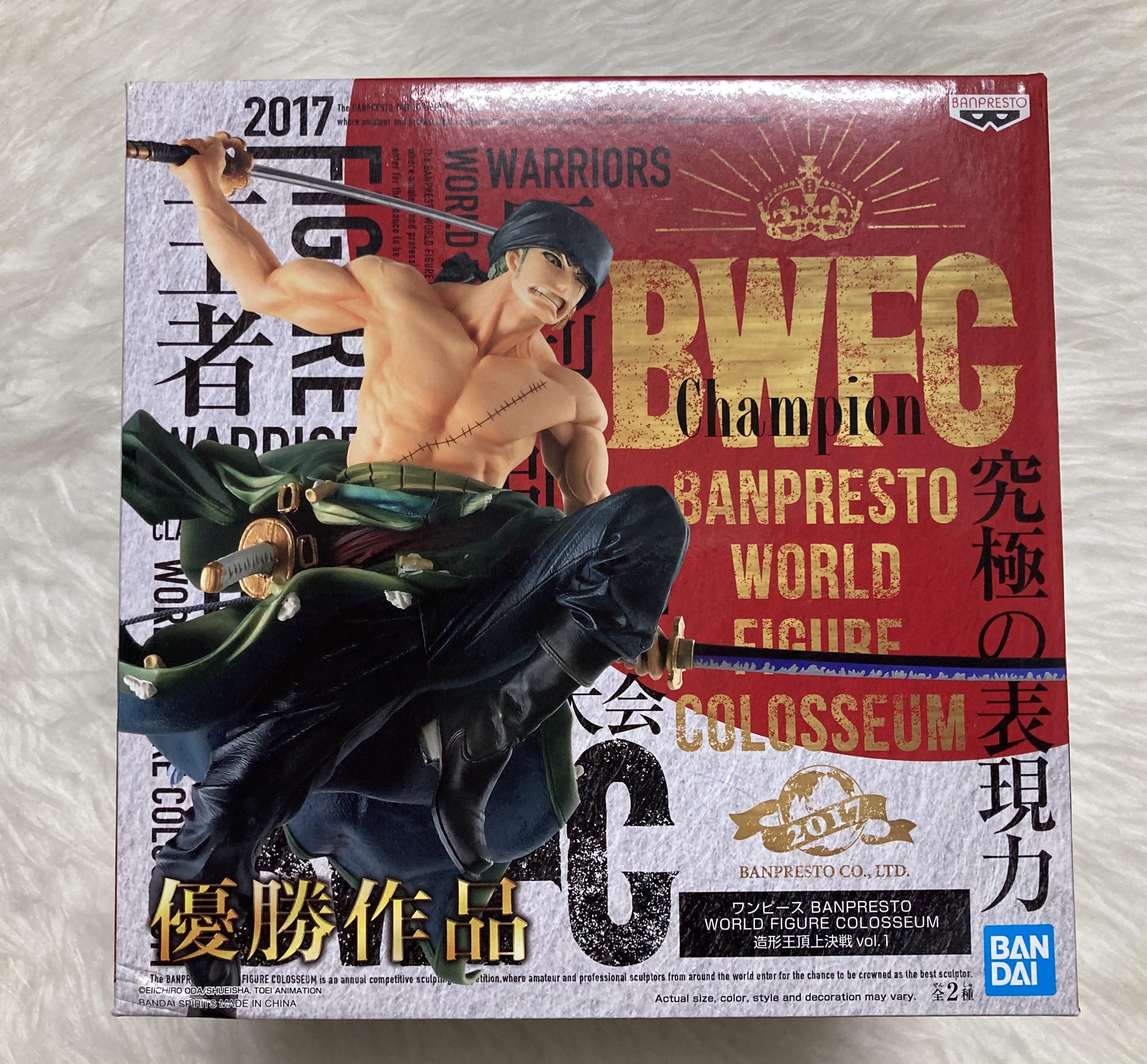 Banpresto BWFC One Piece Roronoa Zoro Figure (With Box) on Carousell
