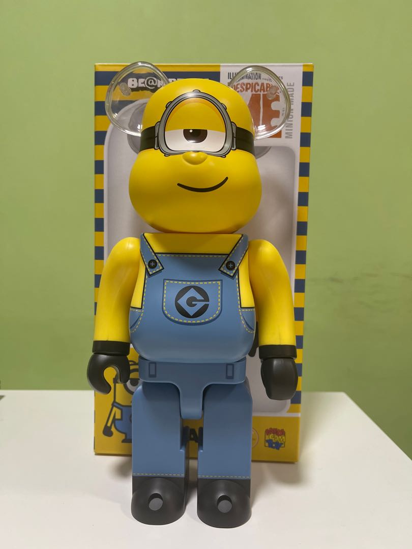 Bearbrick Minion Stuart, Hobbies & Toys, Toys & Games on Carousell