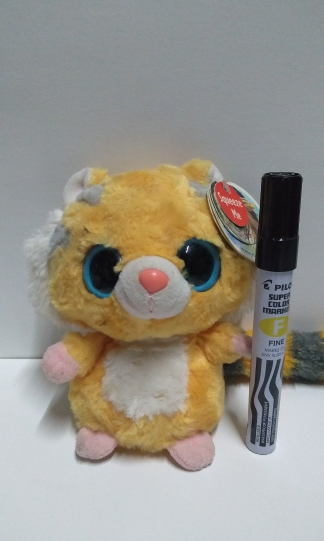 Big Eye Battery Operated Tiger Plush Toy, Hobbies & Toys, Toys & Games ...