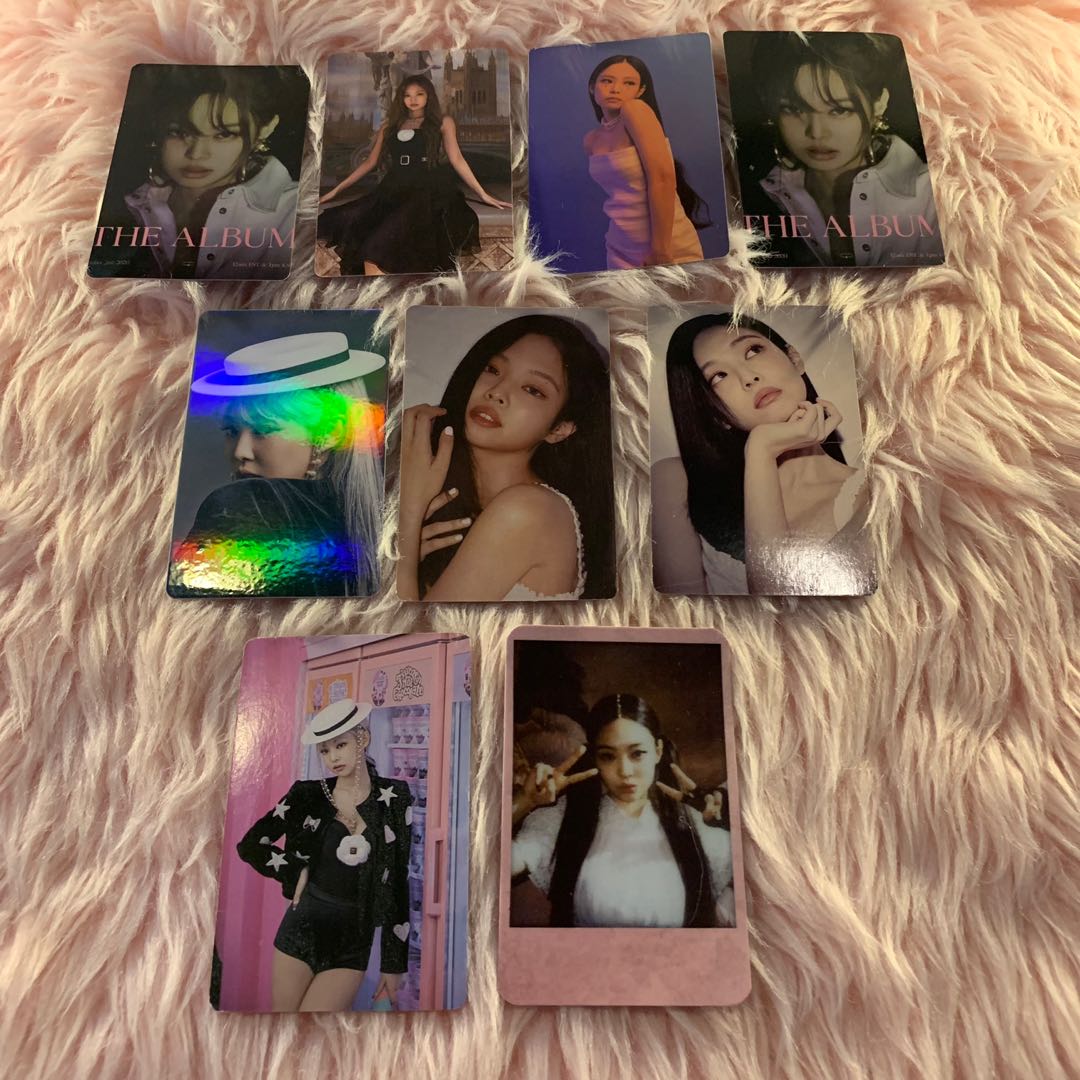 BLACKPINK Jennie Official Photocards Set, Hobbies & Toys, Memorabilia ...