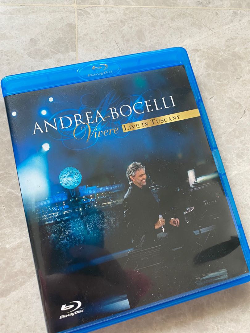 (Blu-ray) Andrea Bocelli - Live in Tuscany, Hobbies & Toys, Music ...