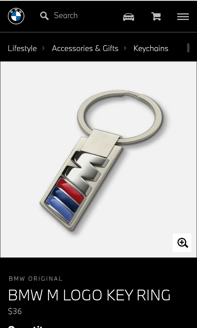 BMW logo key ring, Men's Fashion, Watches & Accessories, Accessory ...