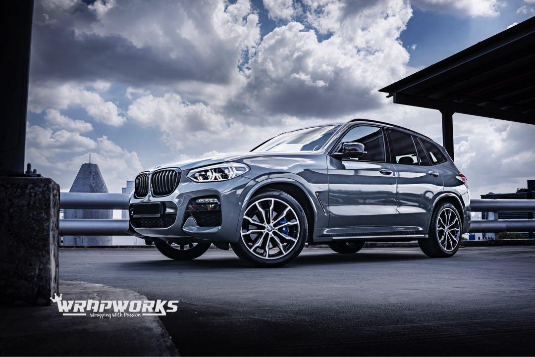 Bmw X3 Nardo Grey Full Wrap (Car Wrapping), Car Accessories ...
