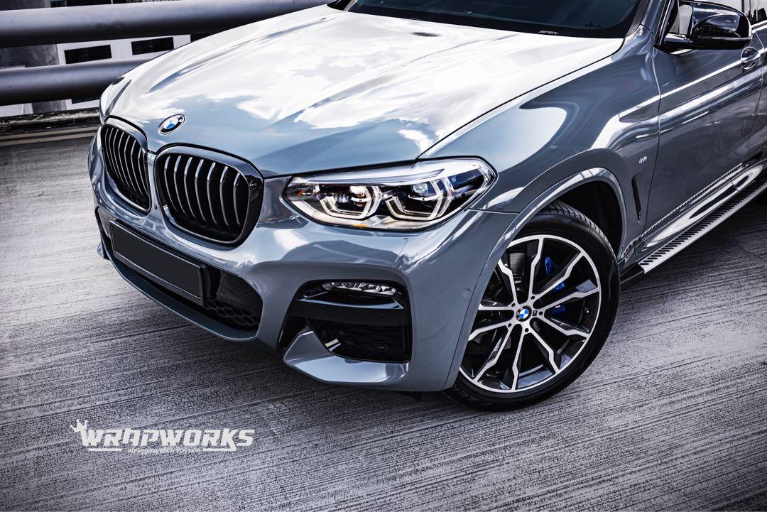 Bmw X3 Nardo Grey Full Wrap (Car Wrapping), Car Accessories ...
