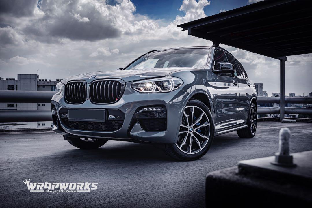 Bmw X3 Nardo Grey Full Wrap (Car Wrapping), Car Accessories ...